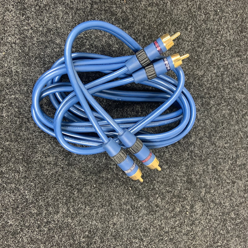 Acoustic Research Gold Platted 6ft RCA to RCA Cable | Reverb