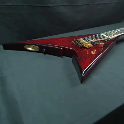 Jackson USA Custom Shop RR24 Rhoads w/ Cut Outs 2005 Red | Reverb