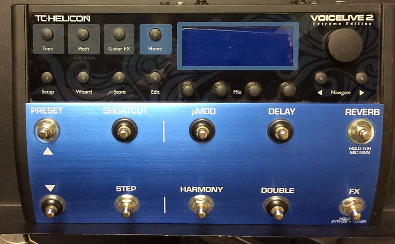TC Helicon VoiceLive 2 "Extreme Edition" Vocal Effects Pedal | Reverb