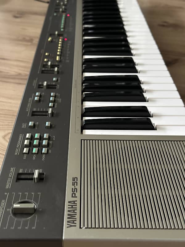 Yamaha Portatone PS55 Vintage Synth 80s Synthpop Electro LoFi | Reverb