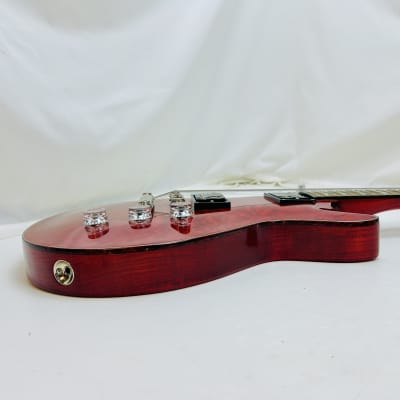 Electra Invicta Red Trans Ruby Electric Guitar With Case - | Reverb