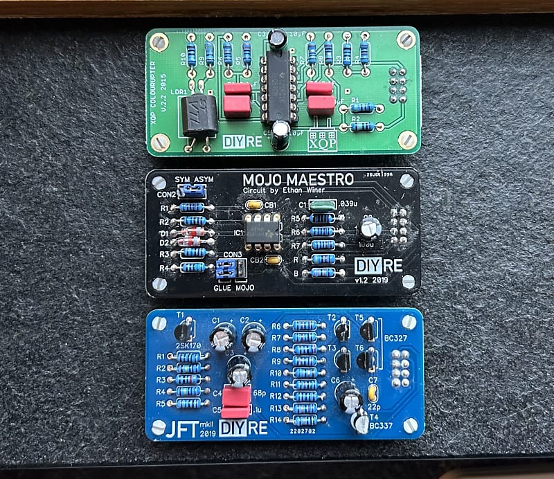 3 DIYRE Colour modules: Colourupter, Mojo Maestro, Jfet | Reverb