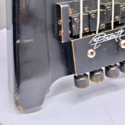 Shadow Headless Bass 4 String 80's - Black | Reverb