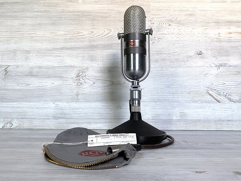 1961 RCA Type 77-DX Vintage Ribbon Microphone | Reverb