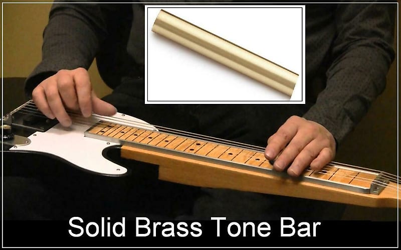 AxeMasters SOLID BRASS TONE BAR - handmade for guitar dobro | Reverb