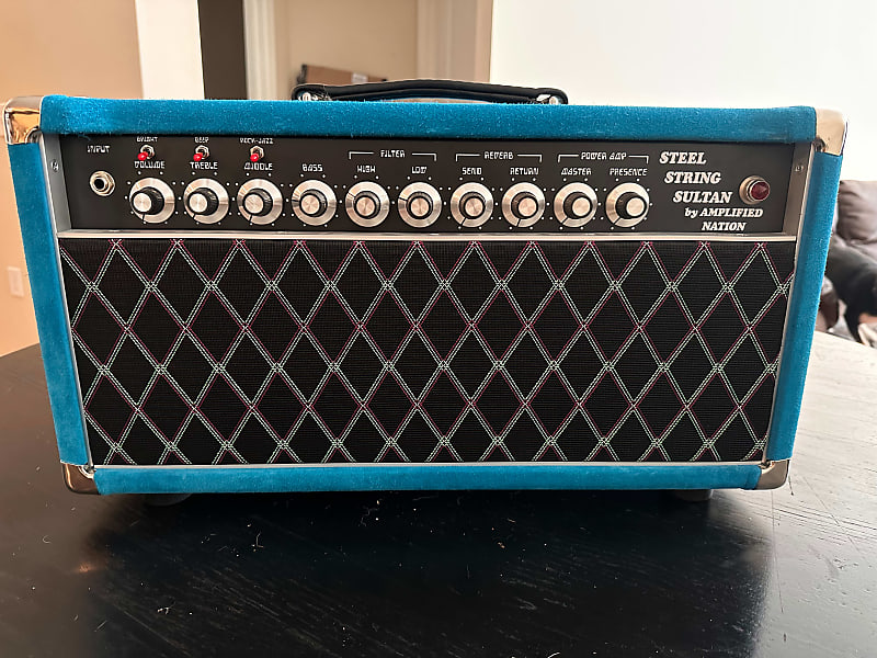 Amplified Nation Steel String Sultan 50 Watt 2021 - Blue | Reverb