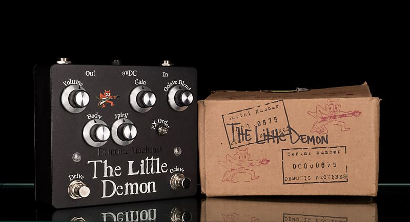 Demonic Machines The Little Demon Fuzz Octave Guitar Effect | Reverb