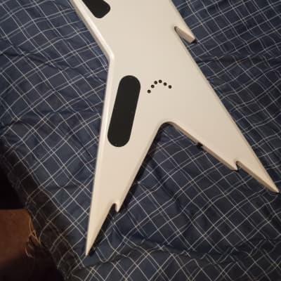 Dean Dime Razorback 2011 White explorer style dimebag Darrell | Reverb