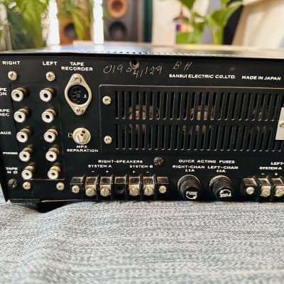 Sansui Solid State Model 2000 Tuner Amplifier 1960's-70's | Reverb