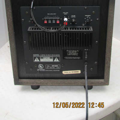 Optimus PRO SW-100P 120 Watt Powered Sub Woofer - Tested, | Reverb