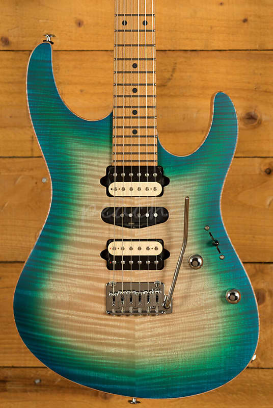 Suhr Modern Satin Flame - Island Burst | Reverb