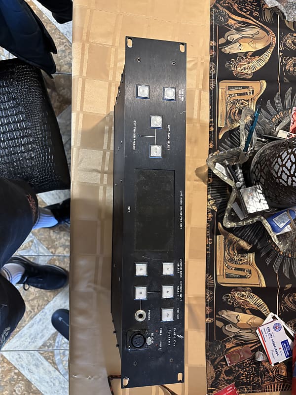 Paul J Cox custom audio switcher unit- matt black metal | Reverb