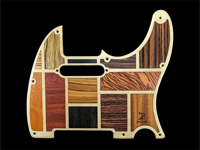Telecaster Pickguard Exotic Wood | Reverb