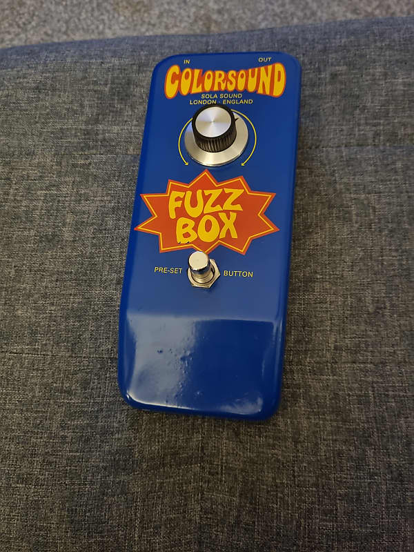 Colorsound Fuzz Box 2000s - Blue | Reverb
