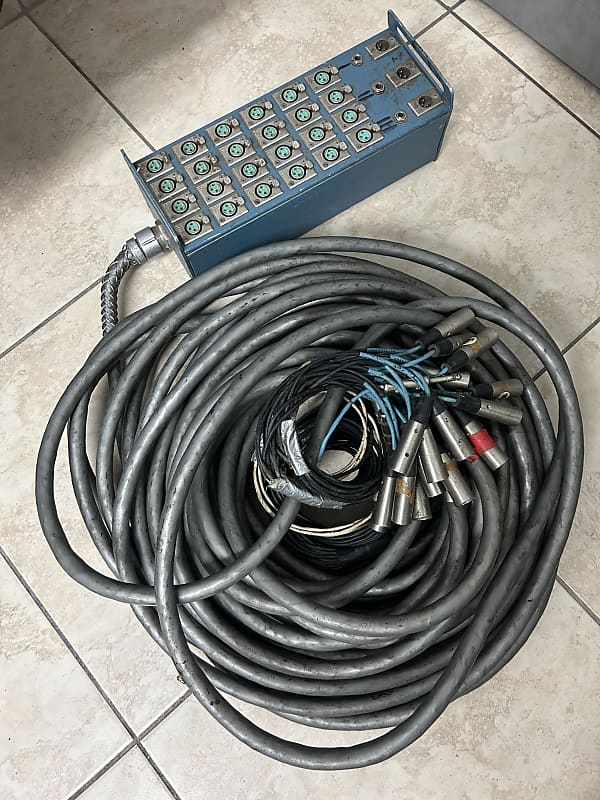 24-Channel Snake Vintage - Gray/Blue | Reverb