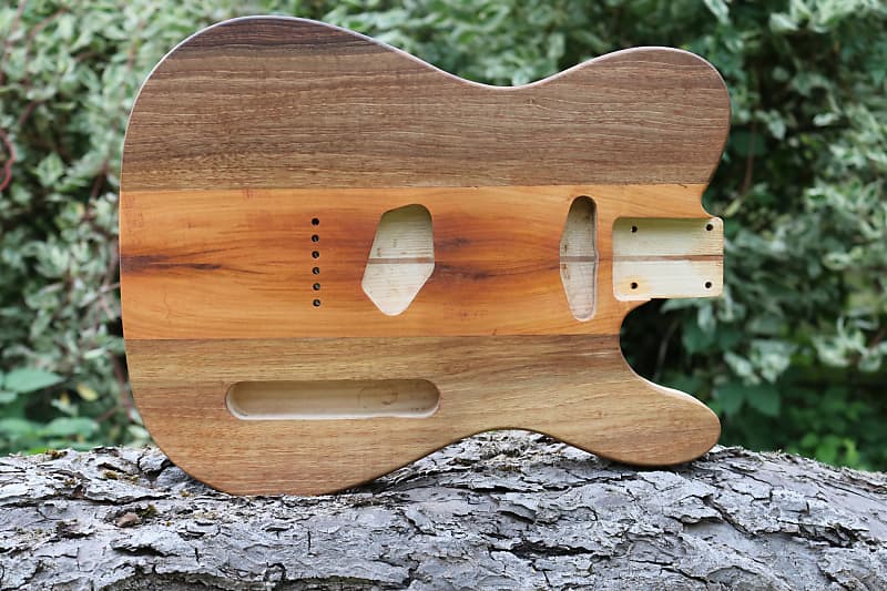 Telecaster body, walnut, cherry | Reverb