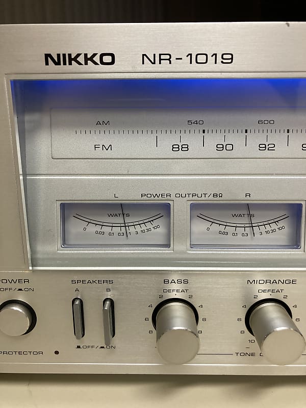 Nikko NR-1019 1979-80 Brilliant Silver | Reverb