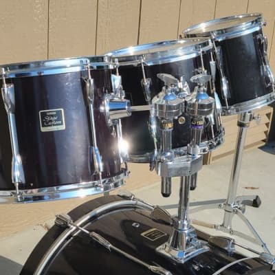 Yamaha Stage Custom 6-piece Shell Pack 1999 - Raven Black | Reverb