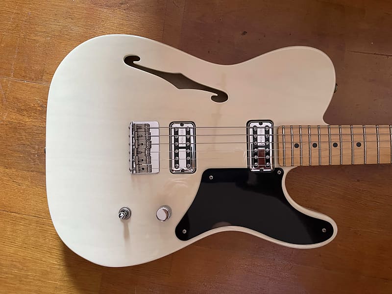 Fender Cabronita Thinline Telecaster 2013 - White | Reverb Slovenia