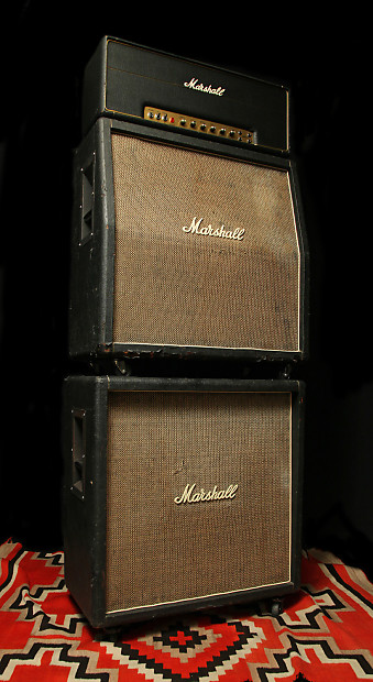 1973 Marshall 100 Watt Super Lead Stack "Black" | Reverb UK