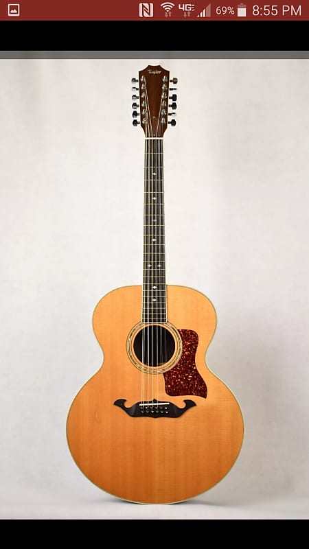 Taylor 855 12 String 1978 (Lemon Grove) 1978 Natural | Reverb