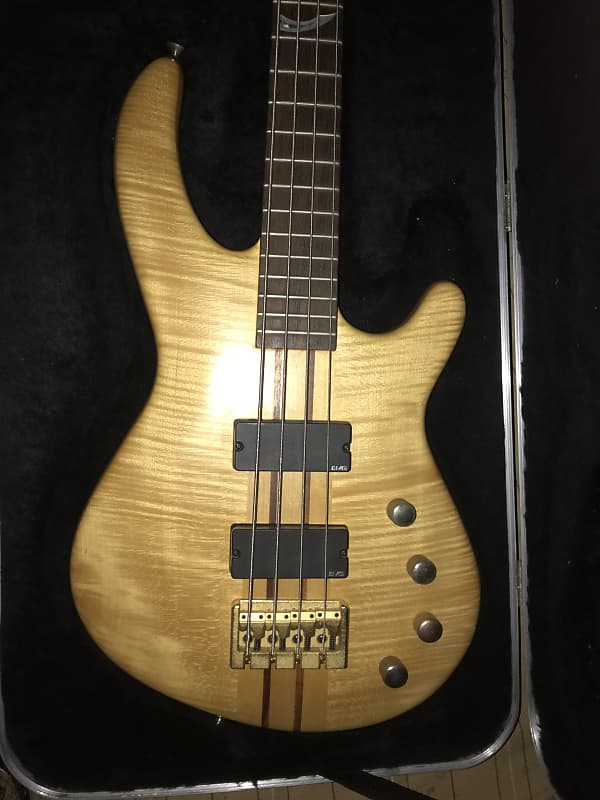 Dean European Custom Select BASS -Neck through - Natural | Reverb