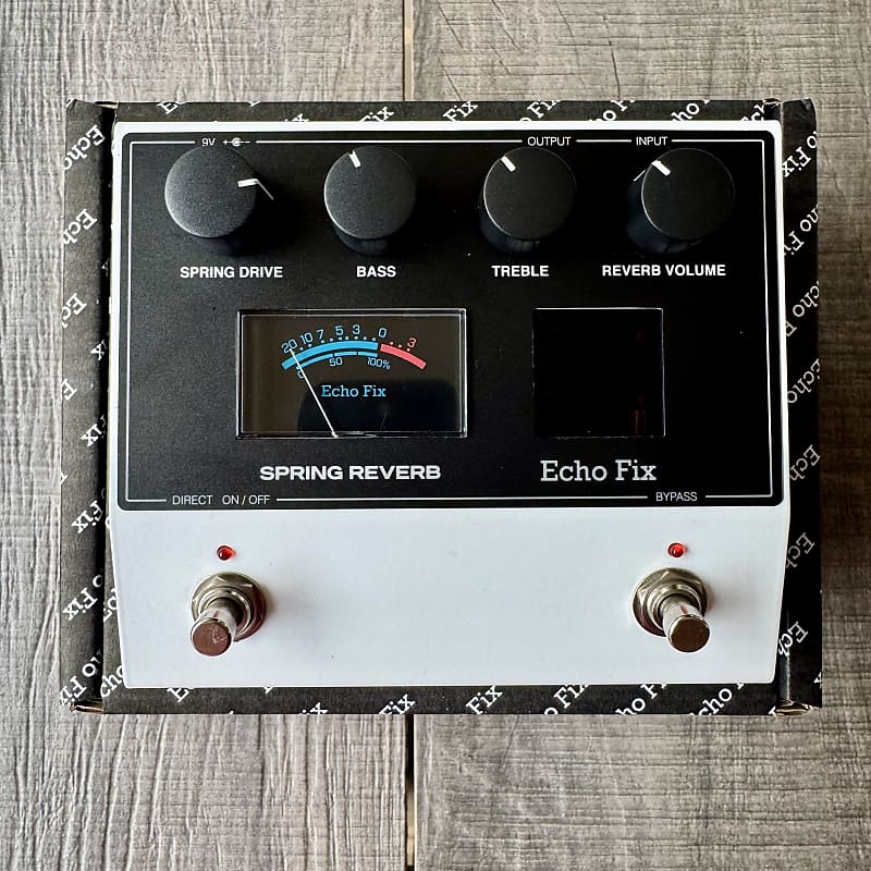 Echo Fix EF-P2 Spring Reverb Polar Ltd Ed Desktop White | Reverb UK