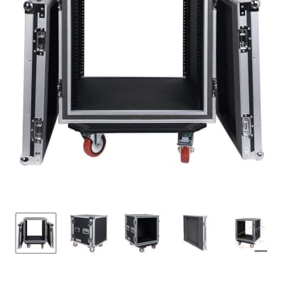 Sound Town 12 Unit Shock Mount Rack Case | Reverb