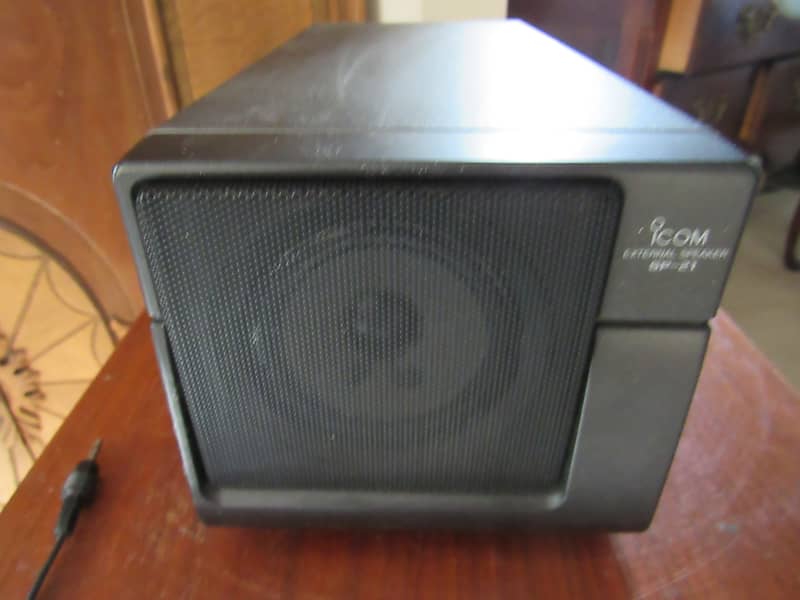 Icom SP-21 external desktop radio speaker in very good | Reverb