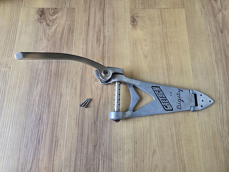 Vintage 1960's Gretsch B6 Bigsby Vibrato Tailpiece w/ Spring, | Reverb