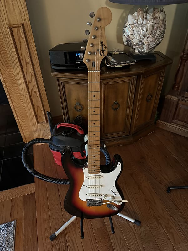 Squier Stratocaster 1996 - Tabacco Burst | Reverb