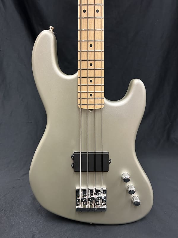 Fender Flea Signature Active Jazz Bass - Inca Silver | Reverb