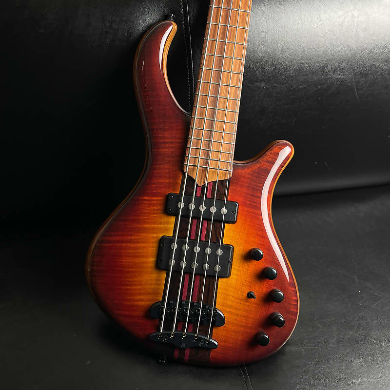 Mayones Patriot 5 TANK Bass Guitar | Lava Burst Gloss | Brand | Reverb
