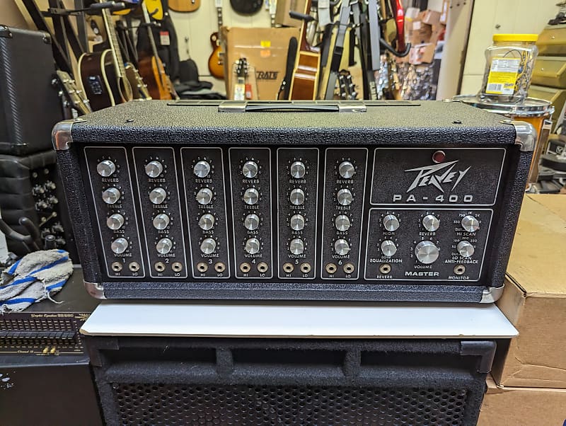 Storage Find! 1974 Peavey PA 400 Bass/Guitar/Keyboard/PA 210 | Reverb