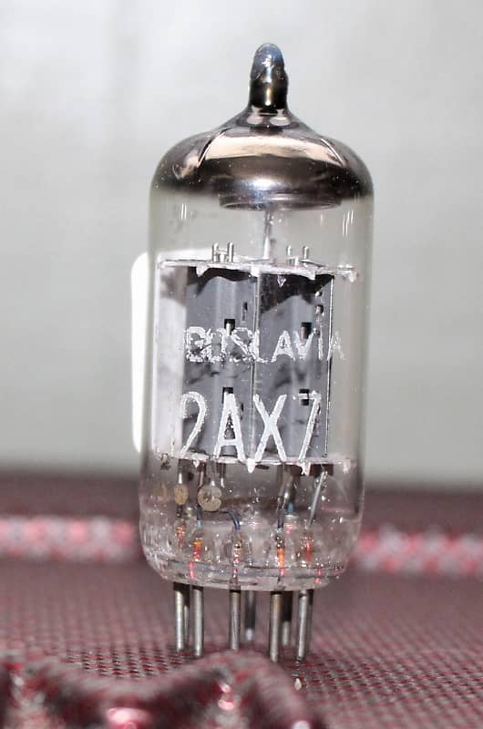 EI 12AX7 YUGOSLAVIA ECC83 W/ TELEFUNKEN SMOOTH PLATE TEST | Reverb UK