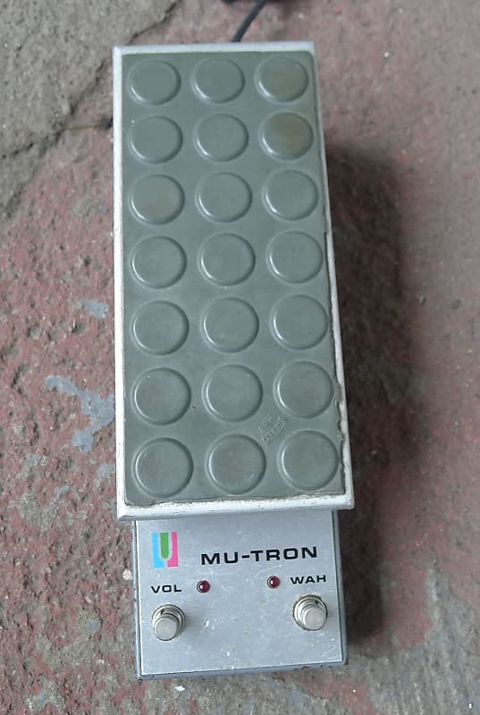 Mu-Tron C-200 Wah Volume Vintage pedal 1970's | Reverb