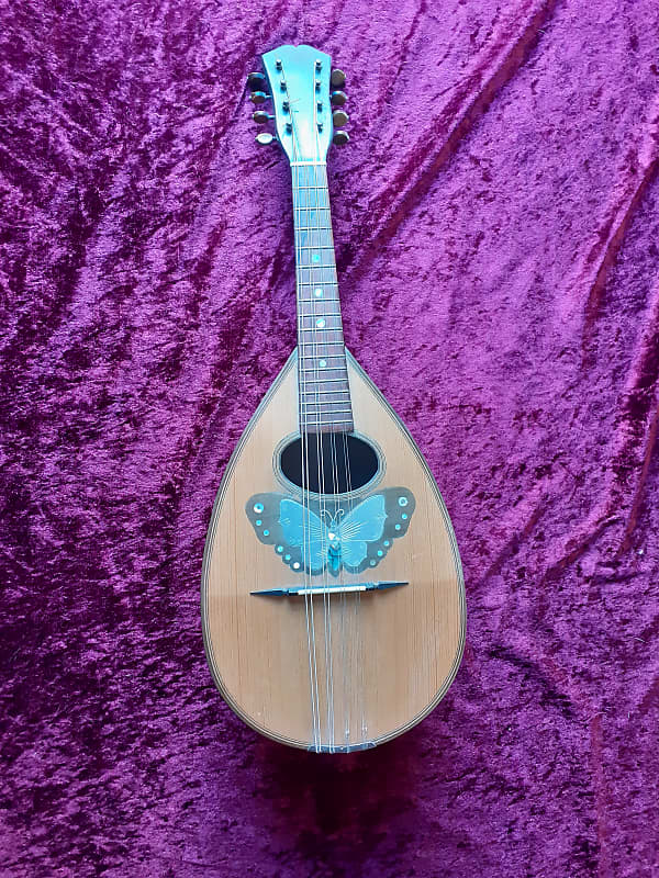 Antique Mandolin with Aluminium Bowl | Reverb