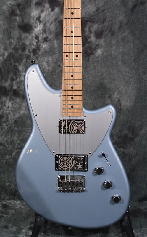 Reverend Z-One Bill Corgan Signature Metallic Silver Freeze | Reverb