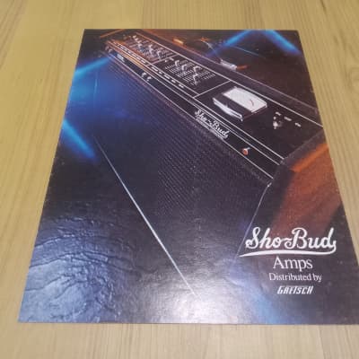 Sho-Bud Pedal Steel Guitars 1978 Catalog Brochure Original | Reverb