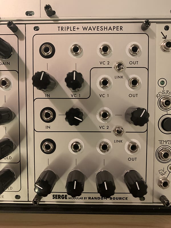 Random Source Serge Triple + Waveshaper 2020 Brushed steel | Reverb UK