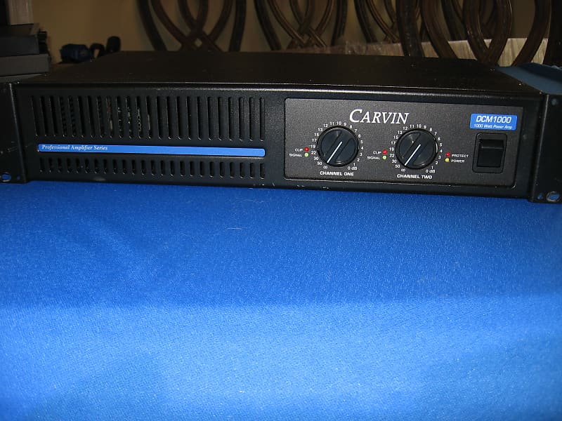 Carvin DCM-1000 Stereo 1,000- watt Power Amp | Reverb