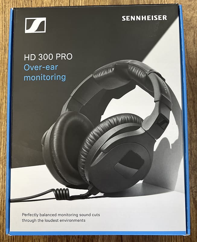 ***SENNHEISER HD 300 PRO HEADPHONES CLOSED BACK (MINT) | Reverb