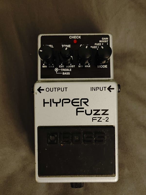 Boss FZ-2 Hyper Fuzz (Silver Label) 1993 - 1997 - Silver | Reverb