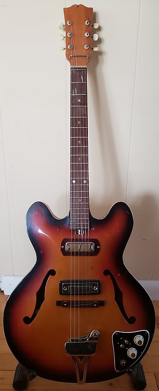 Unbranded 1960s Japanese Hollowbody (Likely Matsumoku) | Reverb