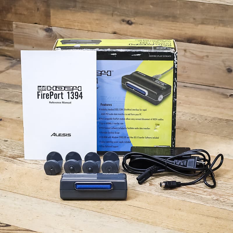 Alesis HD24 FirePort 1394 Interface FireWire Box Fire Port | Reverb