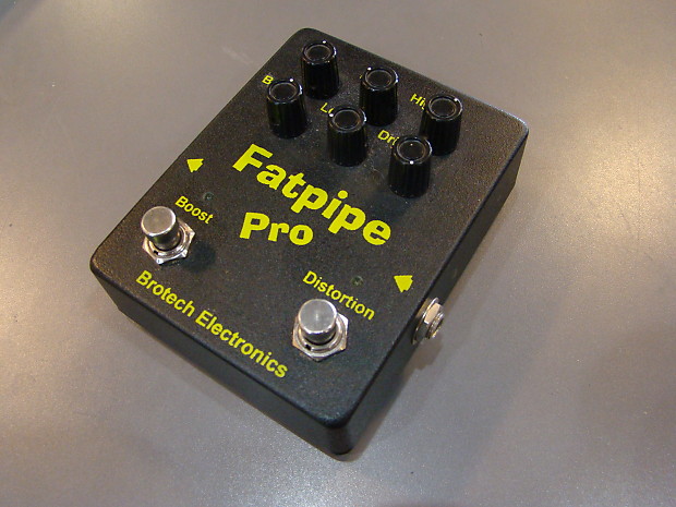 Brotech Electronics Fatpipe Pro Distortion/Boost | Reverb