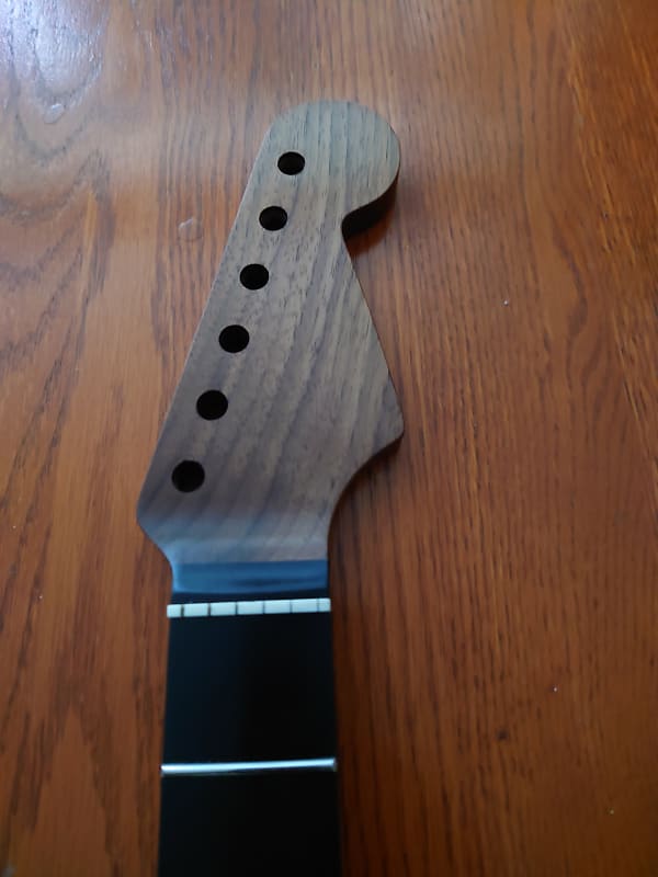 Warmoth Modern Walnut Stratocaster Neck 2023 - Osmo Polyx | Reverb