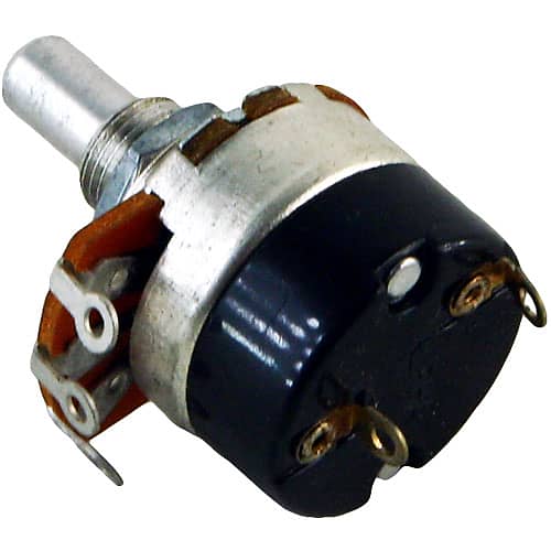 Alpha Solid Shaft Switched Potentiometer, 1M Audio | Reverb