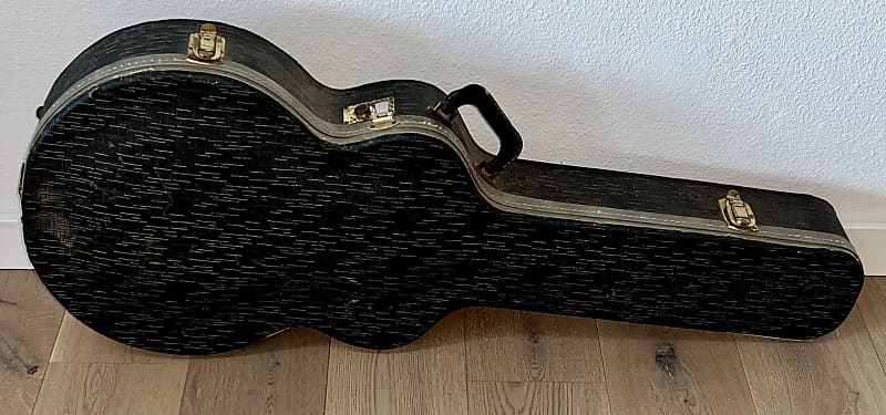 Gretsch Smaller 16" Hollowbody Case 1960's-1970's - Gray & | Reverb