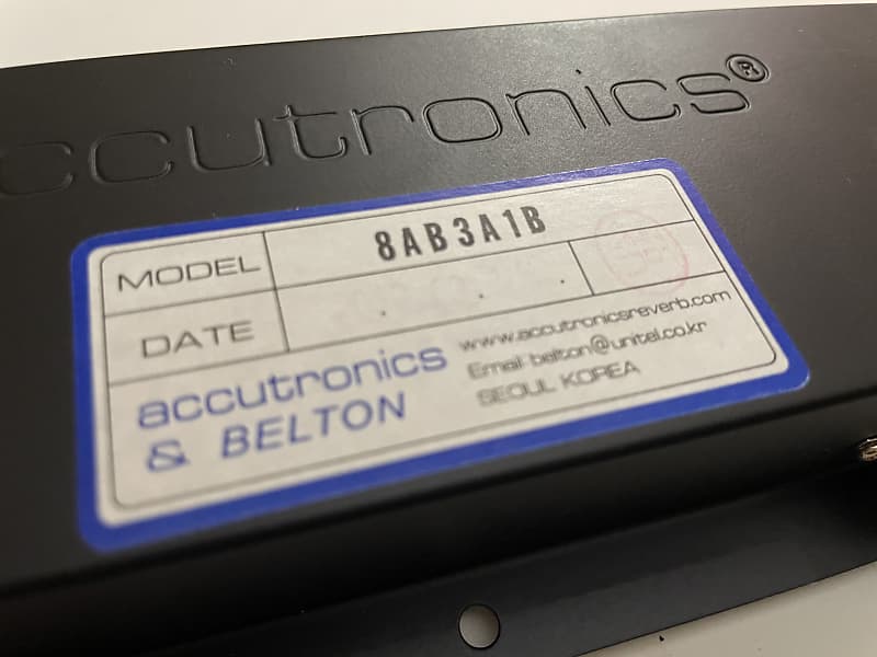 Accutronics 8AB3A1B Reverb Tank | Reverb
